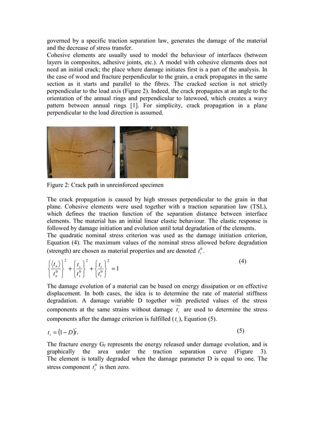 FLAX FIBERS FOR STRENGTHENING OF TIMBER STRUCTURES FINITE ELEMENT MODELLING | PDF