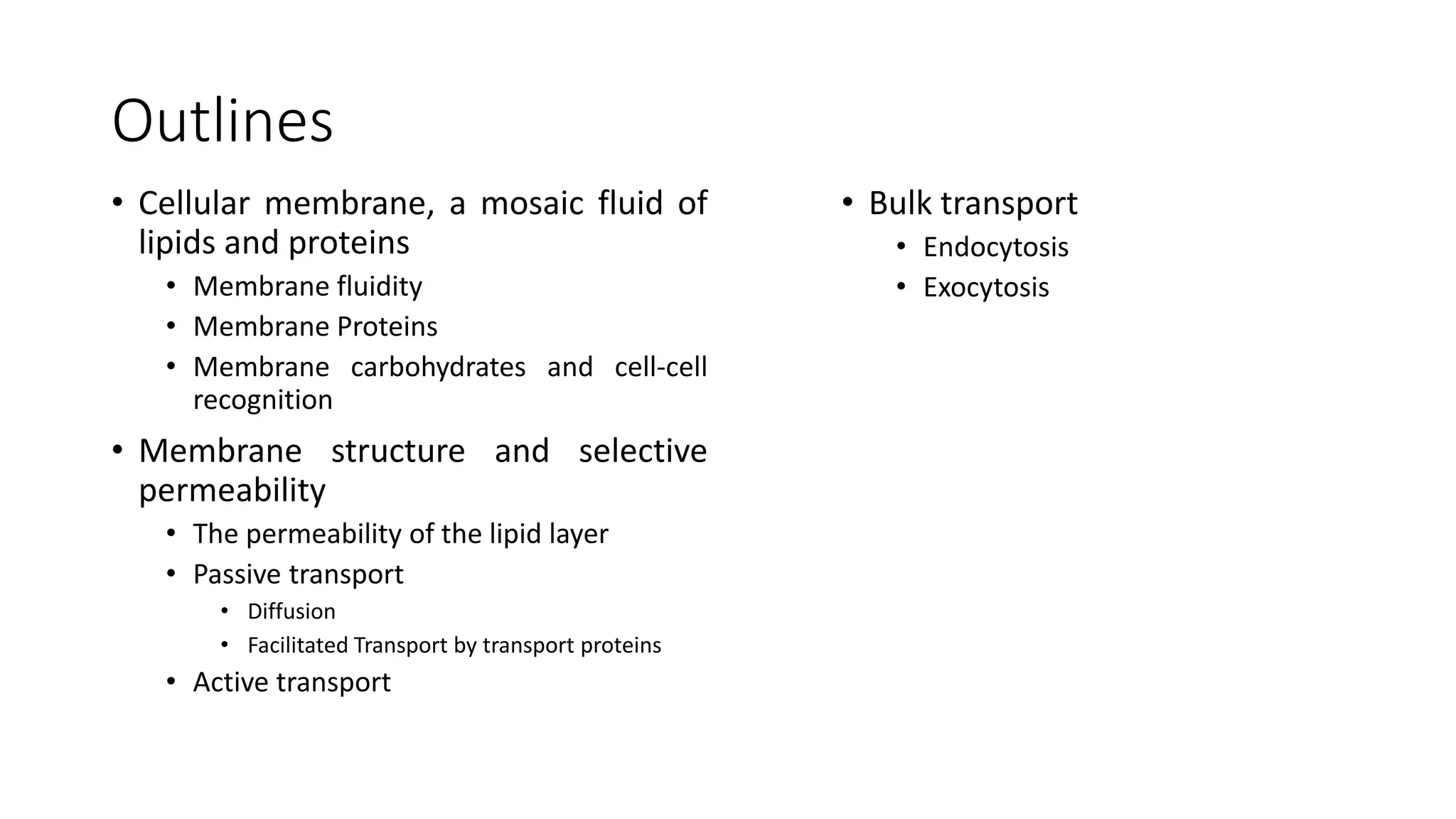 7 - Membrane Structue and Function | PDF | Chemistry | Science