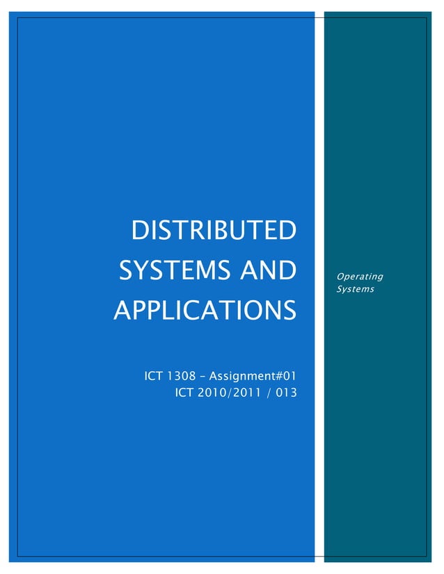 Distributed systems | PDF