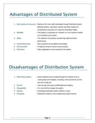 Distributed systems | PDF