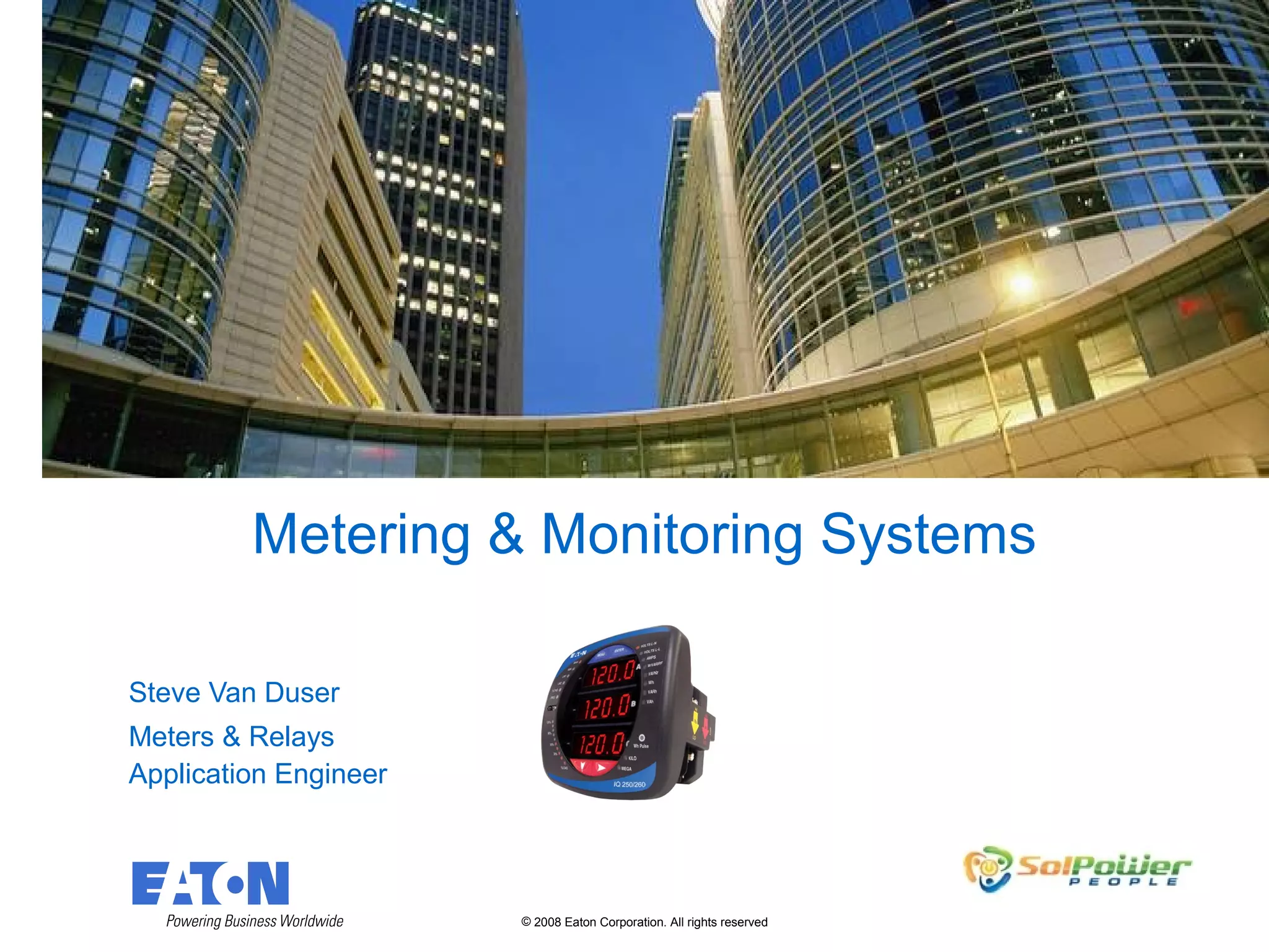 Metering Solutions | PPT