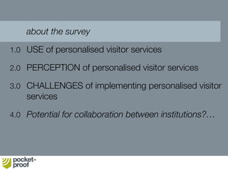 Personalised Visitor Services in Museums. | PDF