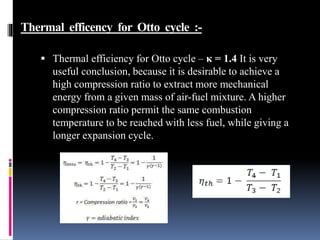 Otto cycle and Otto Enigine | PPTX