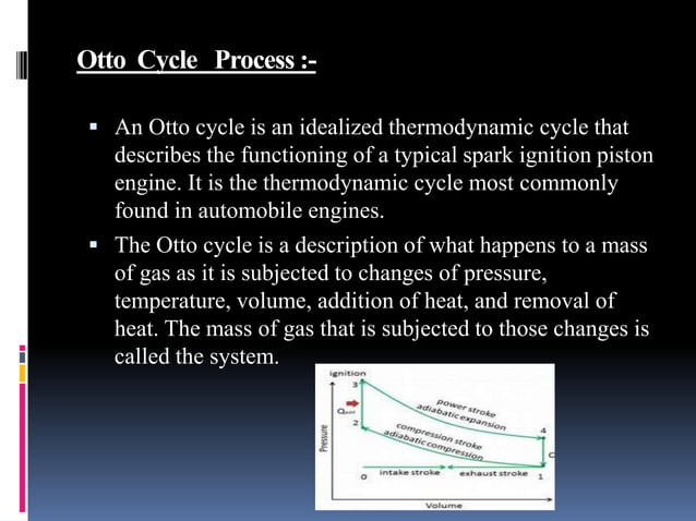 Otto cycle and Otto Enigine | PPT