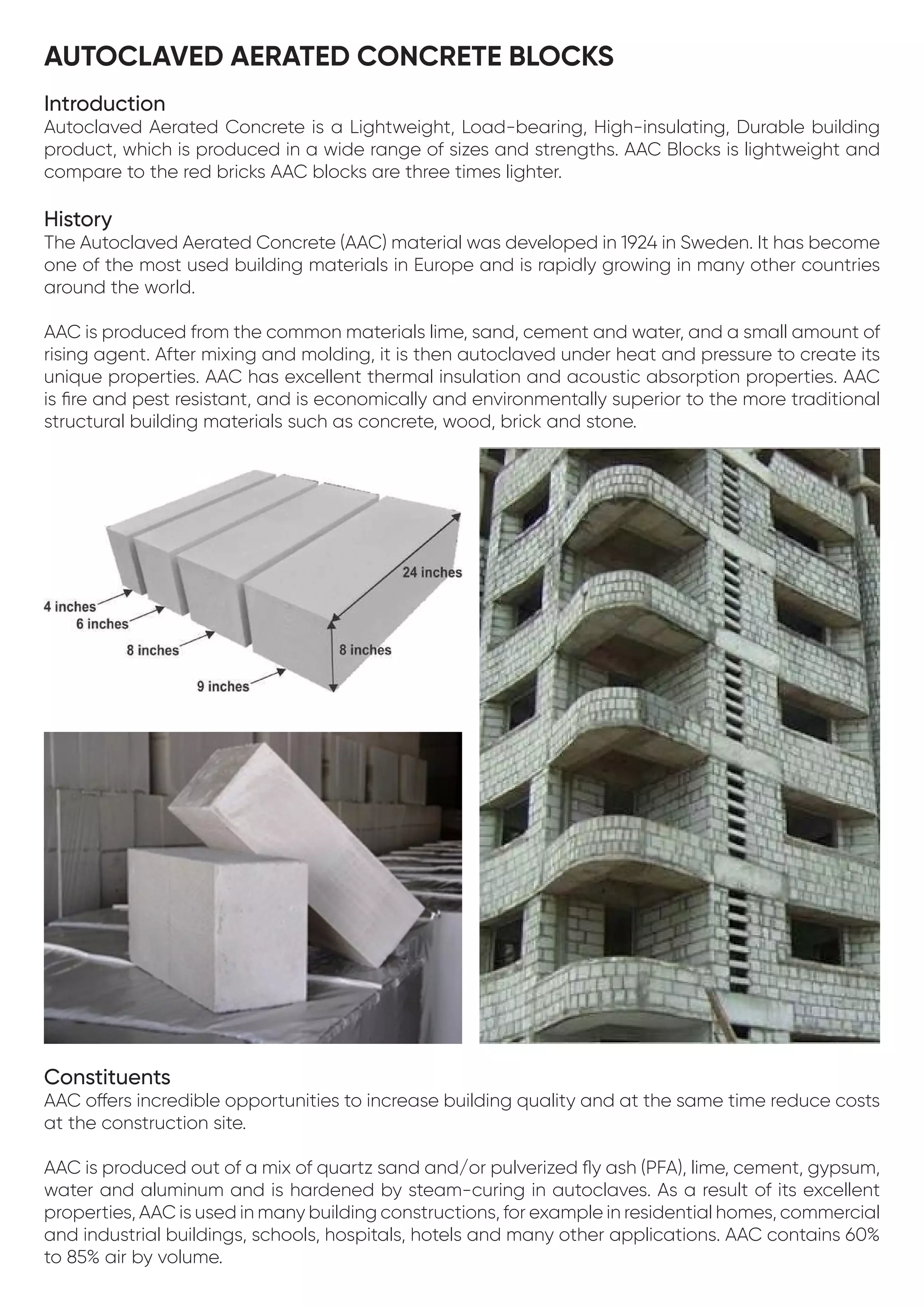 AAC Blocks vs Red Bricks - Material Study - Energy Efficient Buildings ...