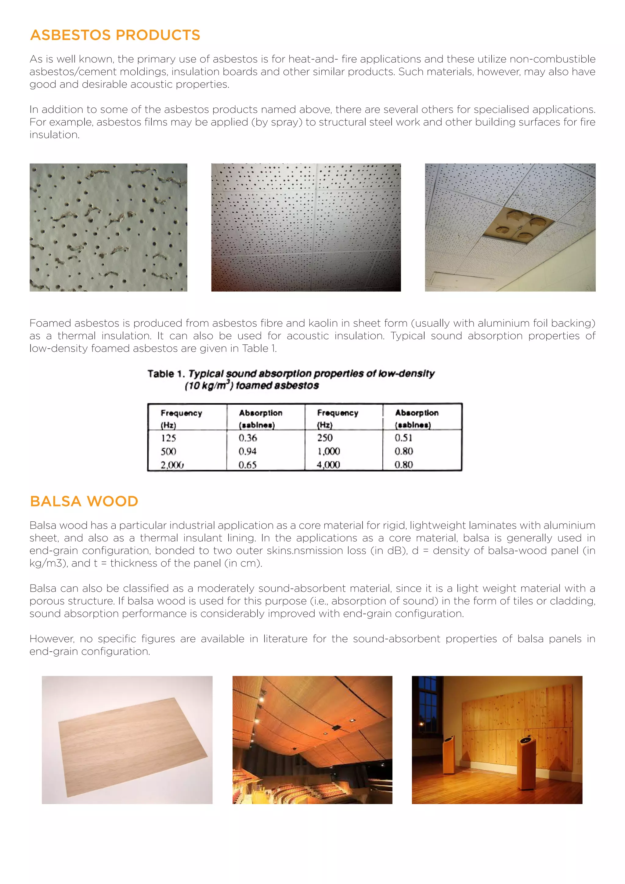 Acoustics Material Study - Architectural Acoustics - NIT Trichy | PDF