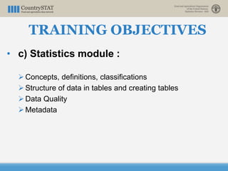 TRAINING OBJECTIVES | PPT