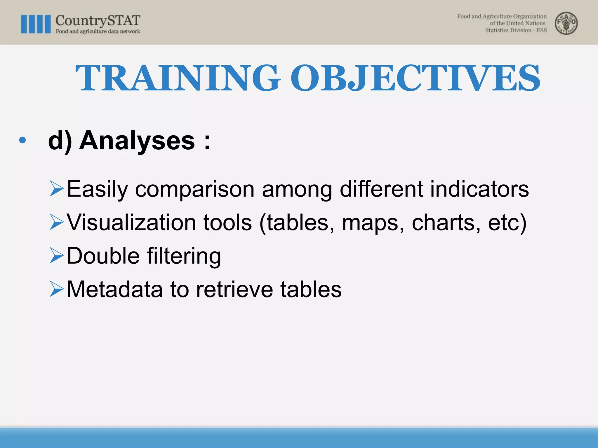 TRAINING OBJECTIVES | PPT
