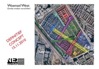 Omdat smaken verschillen | stedenbouwkundige ontwikkelingsvisie Woensel ...