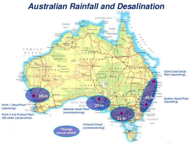Desalination in Australia - Oct. 11, 2012