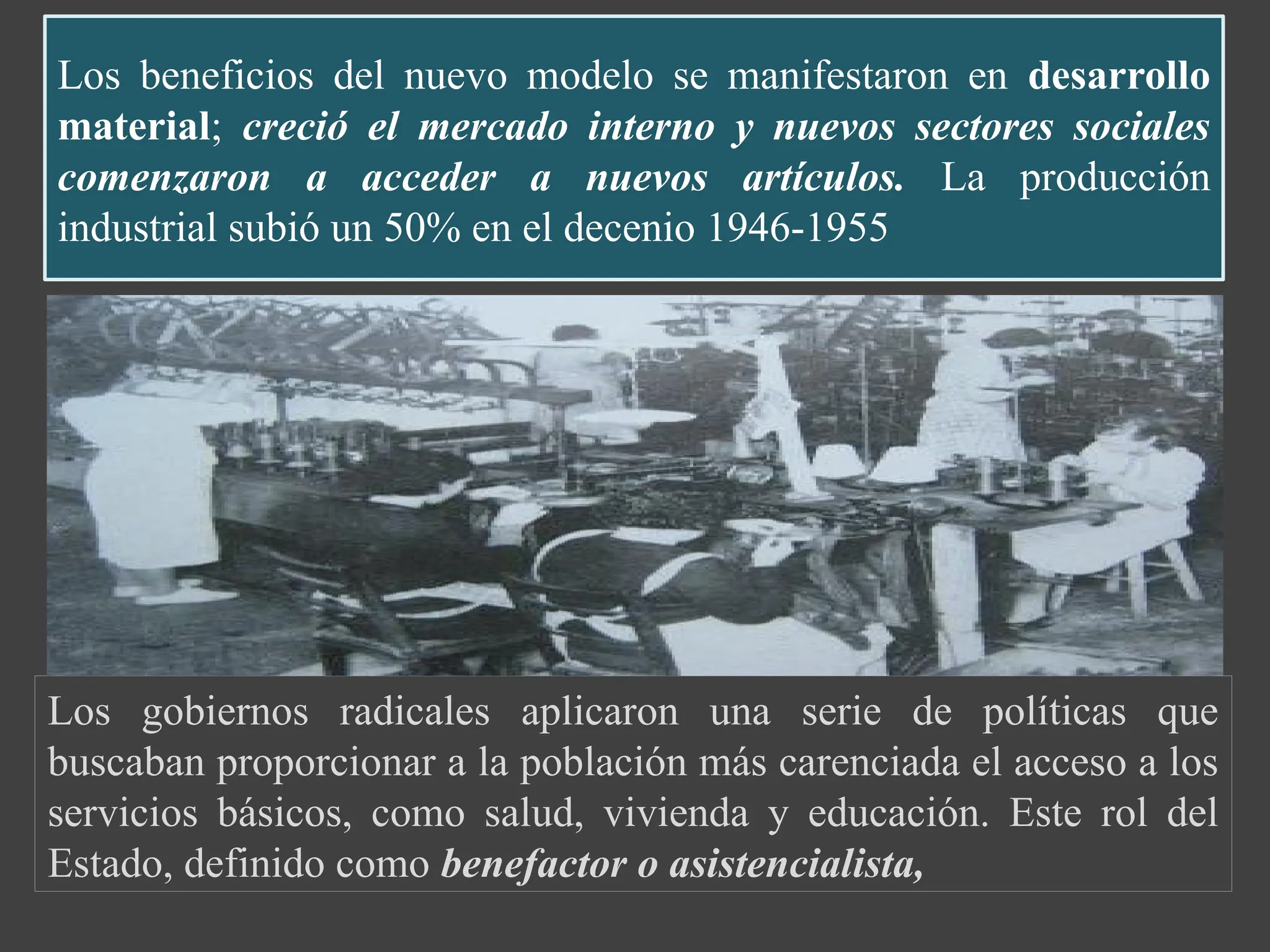 MODELO ISI, EN CHILE. OBJETIVOS DE LA CORFO | PPTX | Economy | Business ...