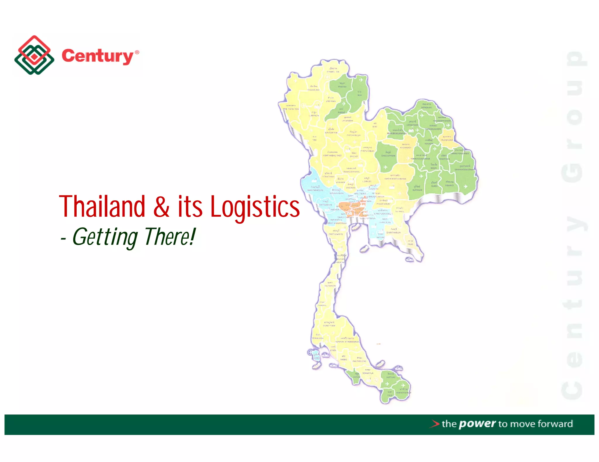 Overview of Logistics Sector in Thailand | PPT