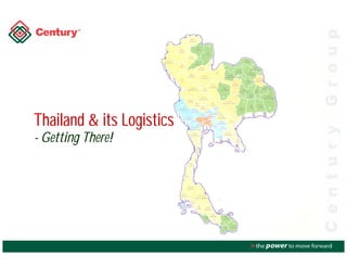 Overview of Logistics Sector in Thailand | PPT