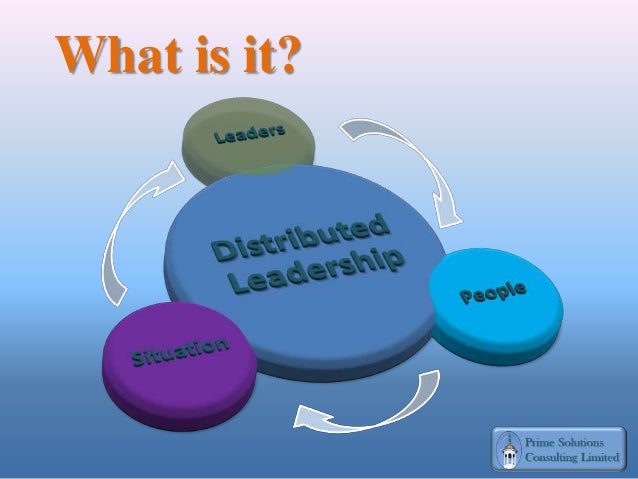 101126 Distributed Leadership