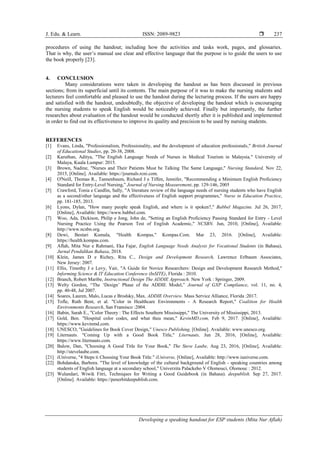 Developing a speaking handout for ESP students | PDF