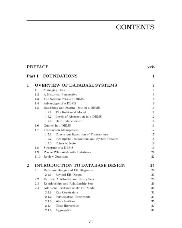 Database Management Systems 3rd Edition Raghu Ramakrishnan | PDF