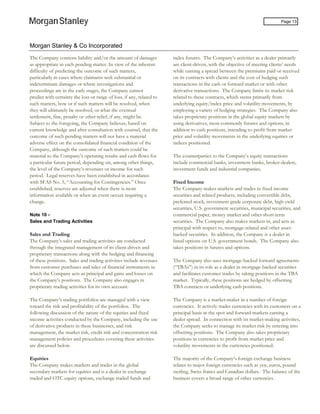 morgan stanley Morgan Stanley and Co. Incorporated | PDF
