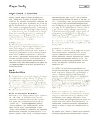 morgan stanley Morgan Stanley and Co. Incorporated | PDF