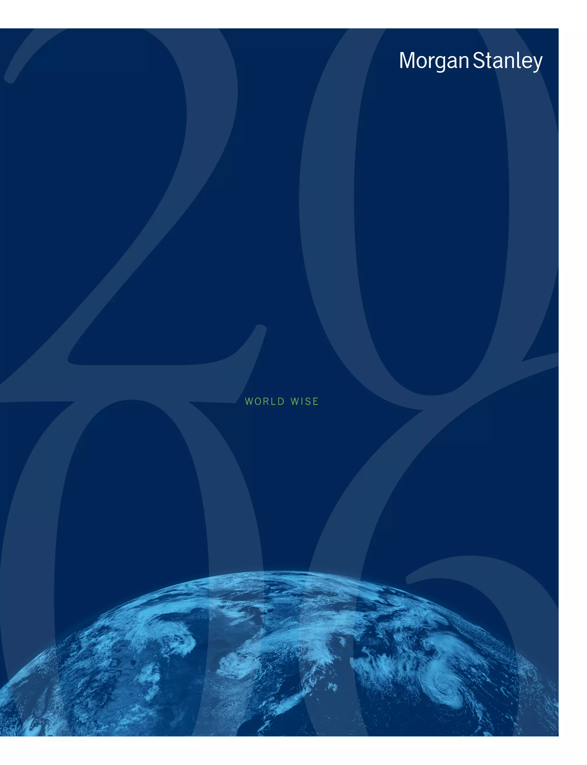 morgan stanley Annual Reports 2006 | PDF
