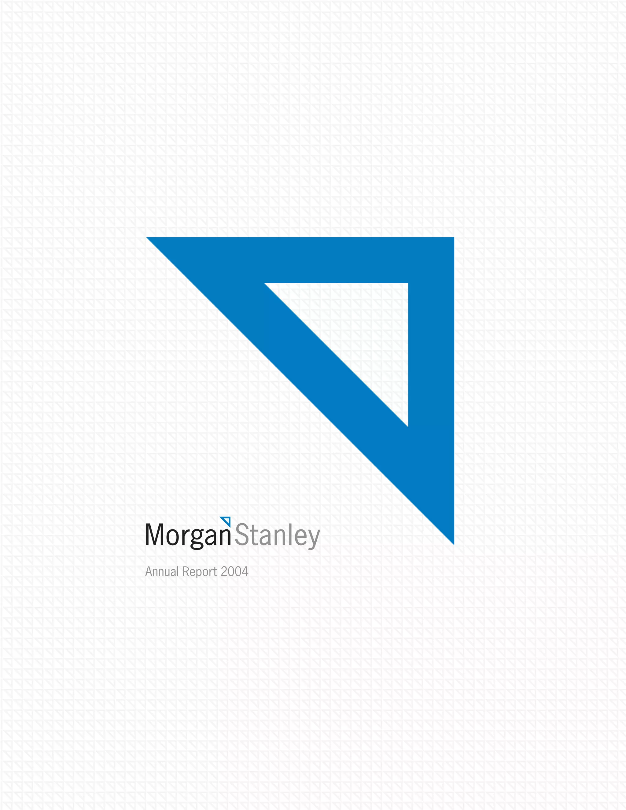 morgan stanley Annual Reports 2004 | PDF | Business Accounting ...