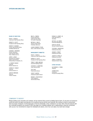 morgan stanley Annual Reports 2002 | PDF