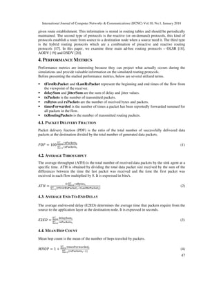 RESPONSE SURFACE METHODOLOGY FOR PERFORMANCE ANALYSIS AND MODELING OF ...