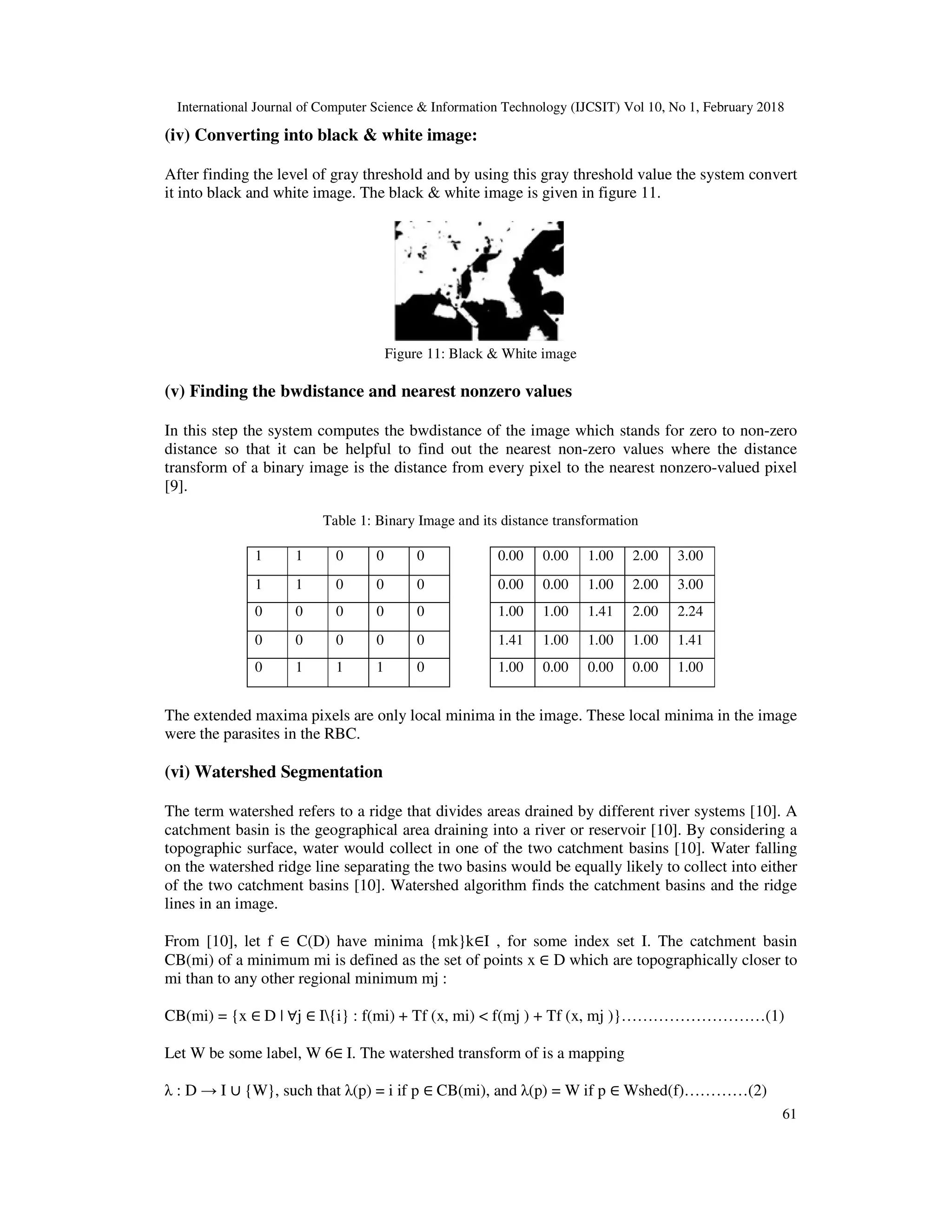 Detection of Malaria Parasite in Giemsa Blood Sample Using Image Processing | PDF