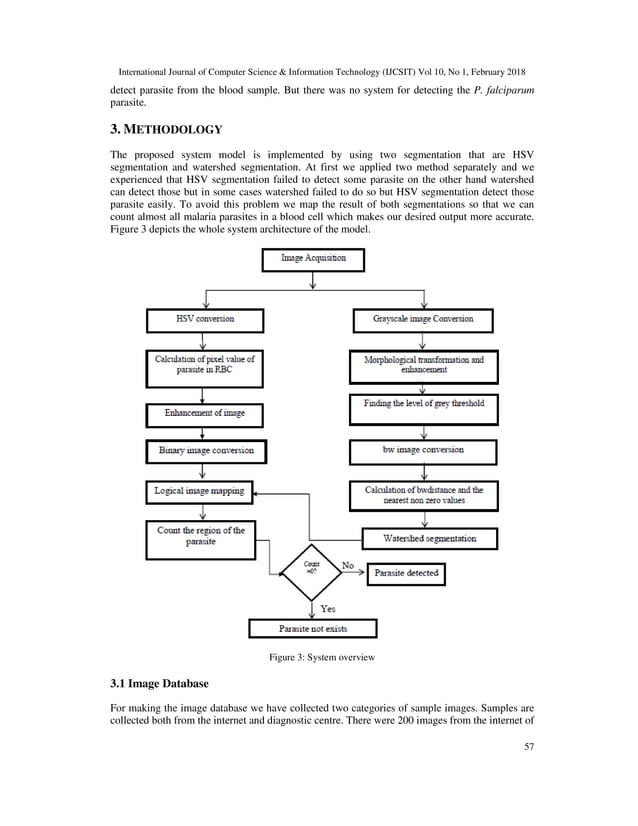 Detection of Malaria Parasite in Giemsa Blood Sample Using Image Processing | PDF