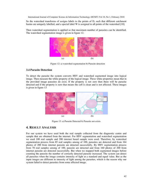 Detection of Malaria Parasite in Giemsa Blood Sample Using Image Processing | PDF