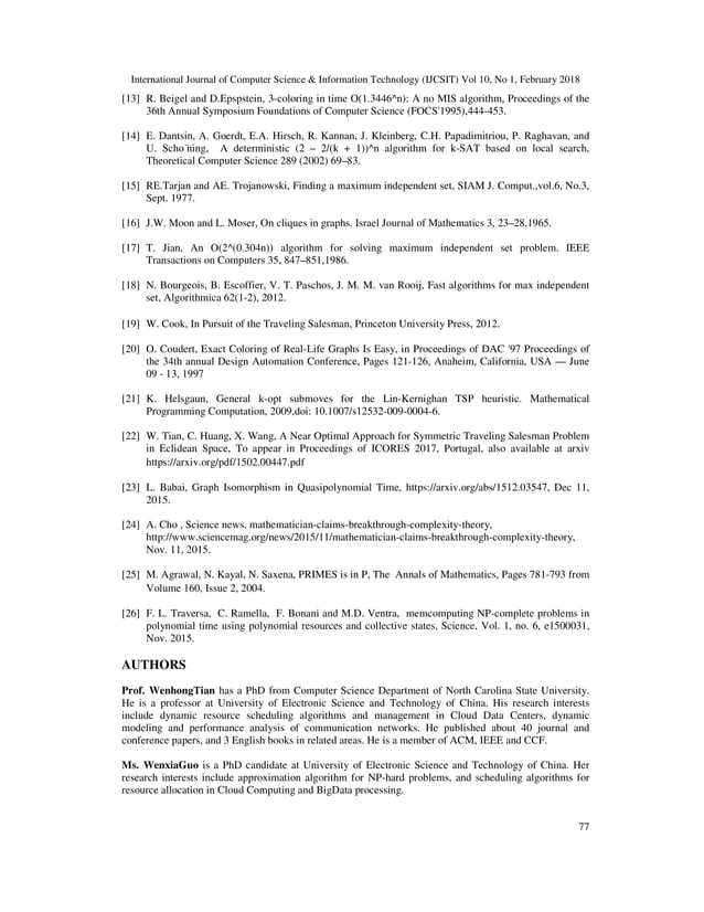 On the Classification of NP Complete Problems and Their Duality Feature | PDF