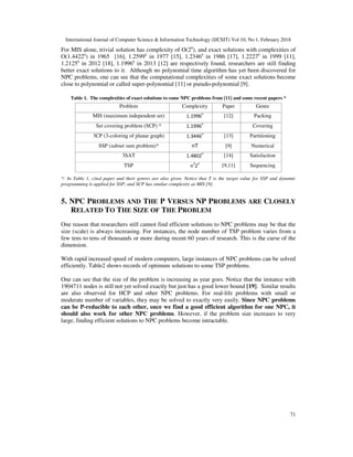 On the Classification of NP Complete Problems and Their Duality Feature | PDF