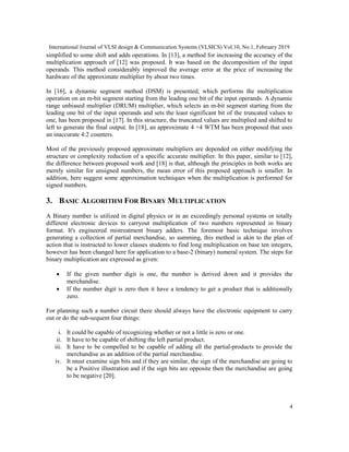 A METHODOLOGY FOR IMPROVEMENT OF ROBA MULTIPLIER FOR ELECTRONIC ...