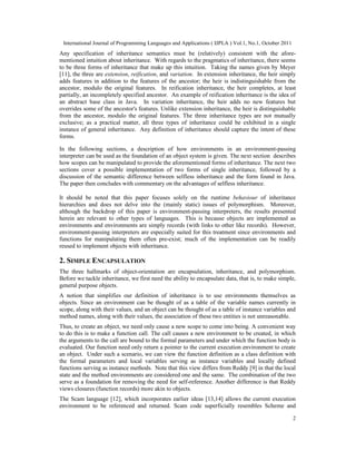 SELFLESS INHERITANCE | PDF