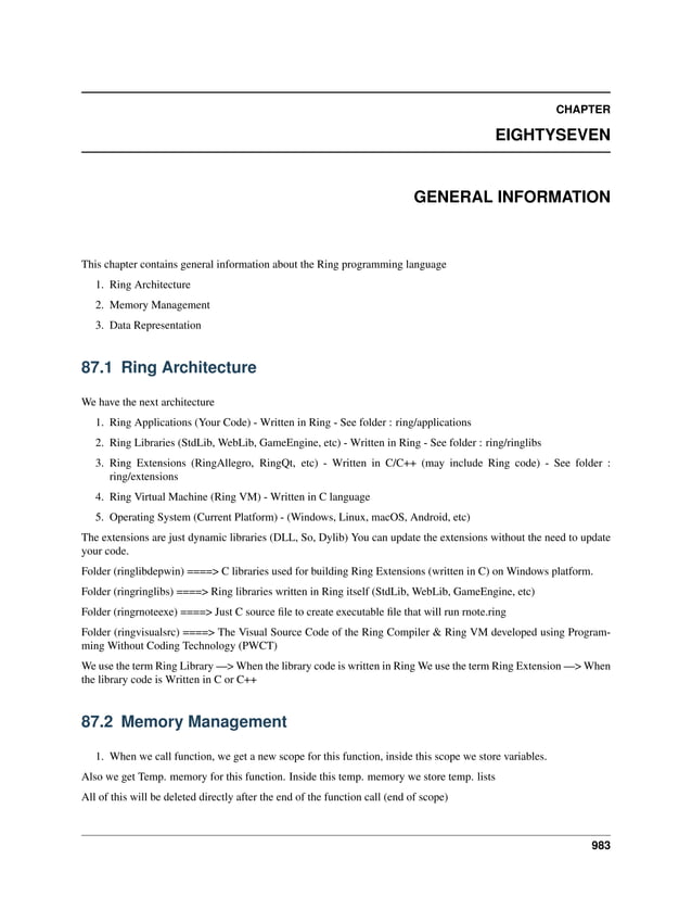 The Ring programming language version 1.10 book - Part 102 of 212 | PDF