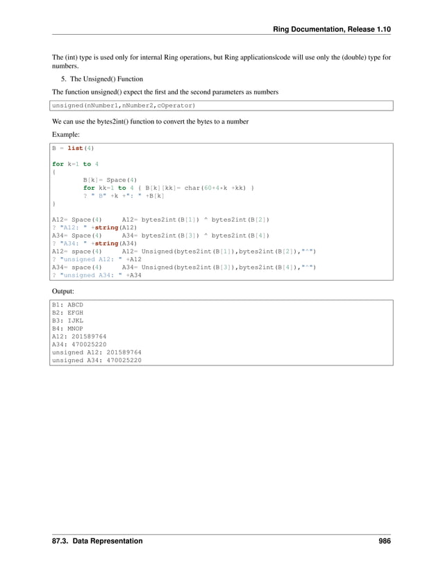 The Ring programming language version 1.10 book - Part 102 of 212 | PDF