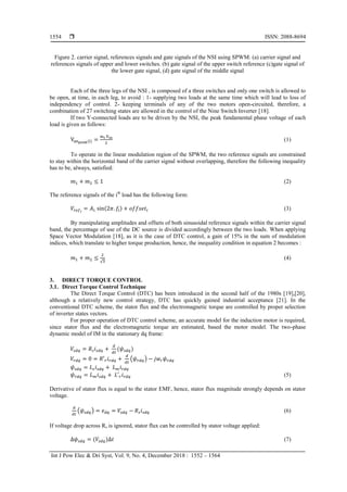 Direct Torque Control of Two Induction Motors Using the Nine-Switch ...