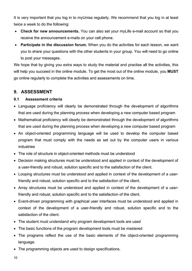 Introduction to Interactive Programming ICT1512 | PDF