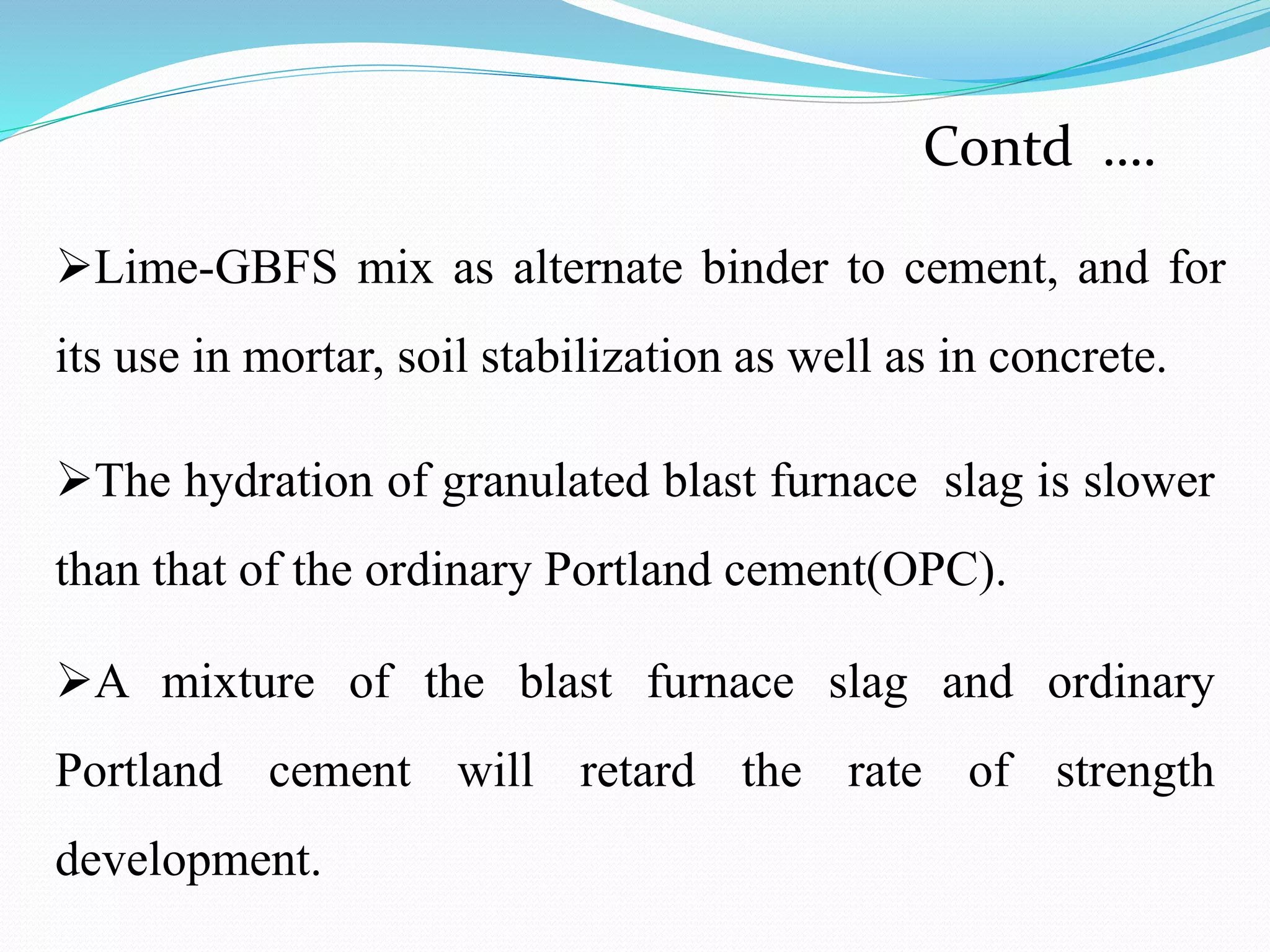 use of blast furnace slag in road construction.ppt