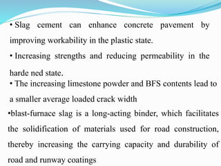use of blast furnace slag in road construction.ppt
