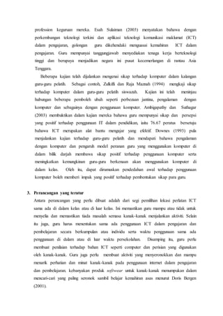 ICT DALAM PENDIDIKAN | DOCX