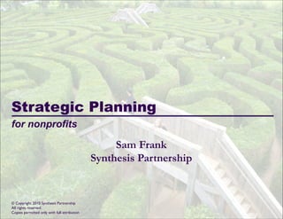 Strategic Planning for Nonprofits | PDF