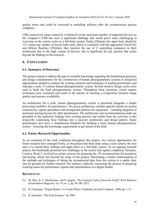 Human Photogrammetry: Foundational Techniques for Creative Practitioners | PDF