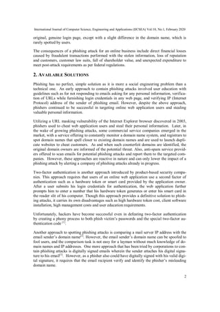 Counter Challenge Authentication Method: A Defeating Solution to ...
