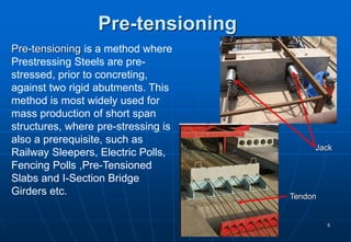 Prestressed concrete structures and its applications By Mukesh Singh ...