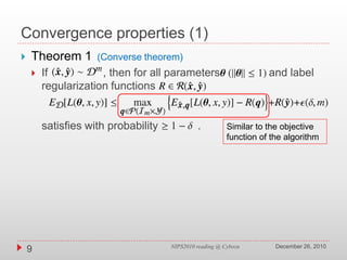 NIPS2010 reading: Semi-supervised learning with adversarially missing ...