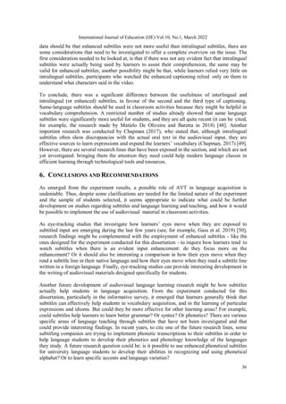 EXPLORING THE POTENTIALS OF INTRALINGUAL SUBTITLING IN SECOND LANGUAGE ...