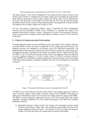 MITIGATING ELECTRICAL DISTURBANCES WITH HYBRID DISTRIBUTION TRANSFORMER | PDF