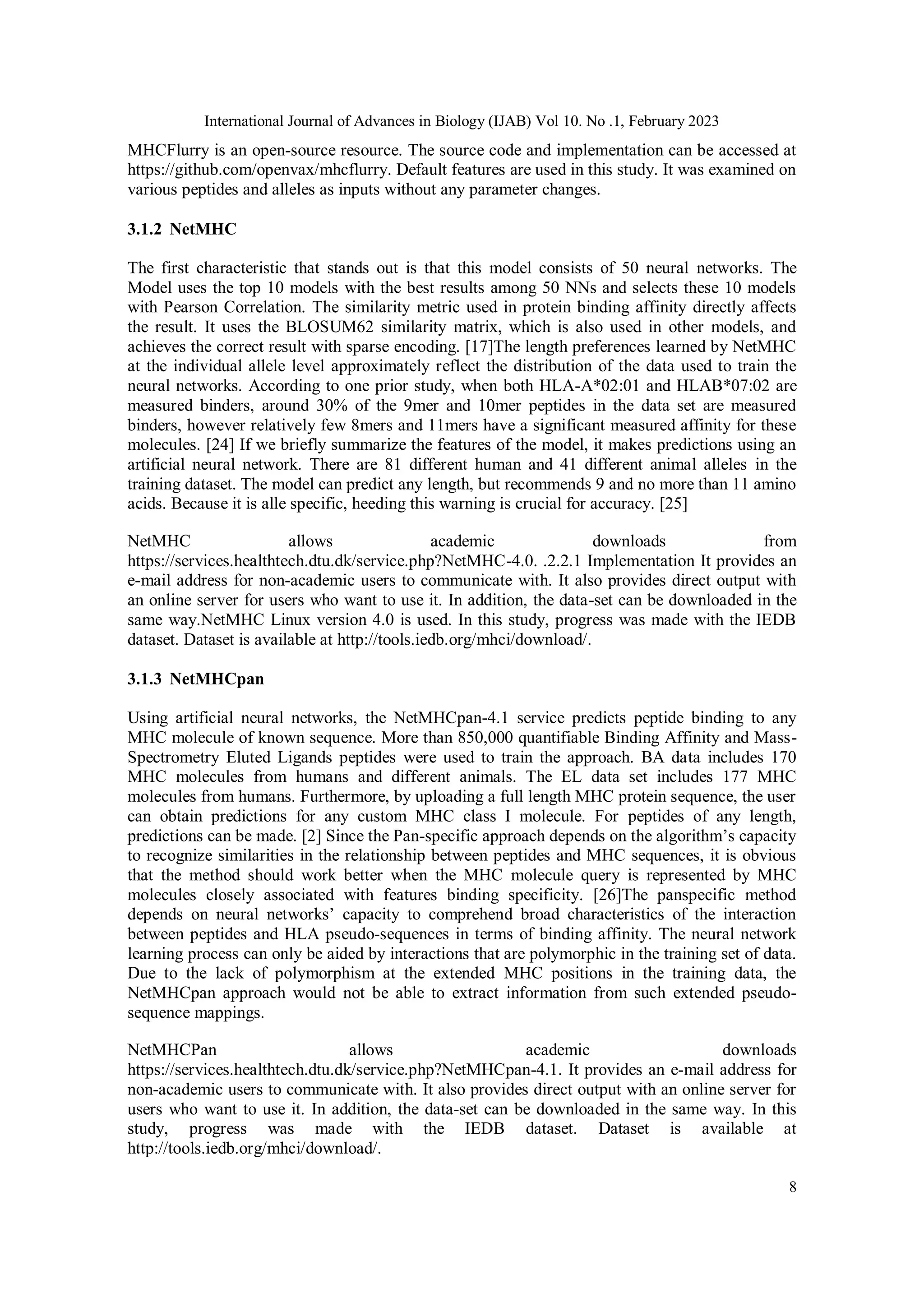 CONSENSUS ALGORITHM FOR CALCULATION OF PROTEIN BINDING AFFINITY USING ...