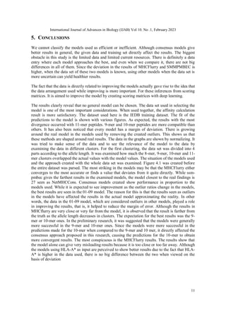 CONSENSUS ALGORITHM FOR CALCULATION OF PROTEIN BINDING AFFINITY USING MULTIPLE MODELS | PDF