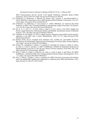 CONSENSUS ALGORITHM FOR CALCULATION OF PROTEIN BINDING AFFINITY USING MULTIPLE MODELS | PDF